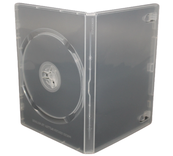 Clear 1-Disc DVD Replacement Case (14mm) – Premium Storage Shell ...